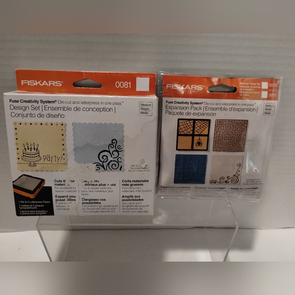 Fiskars | Other | Fiskars Fuse Creativity System Diecut Letterpress ...